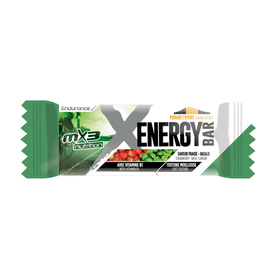Strawberry-Basil Energy Bar | Fill up on energy with MX3
